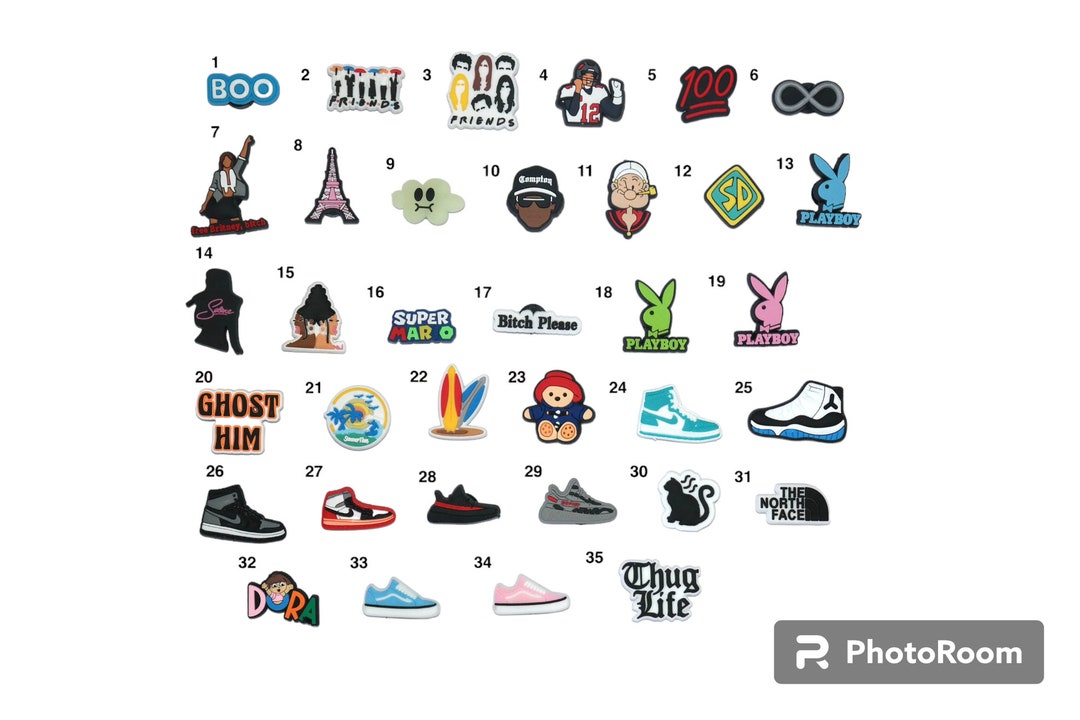 Croc Charms New Star Signs, Rappers, Singers, Shoes - Etsy