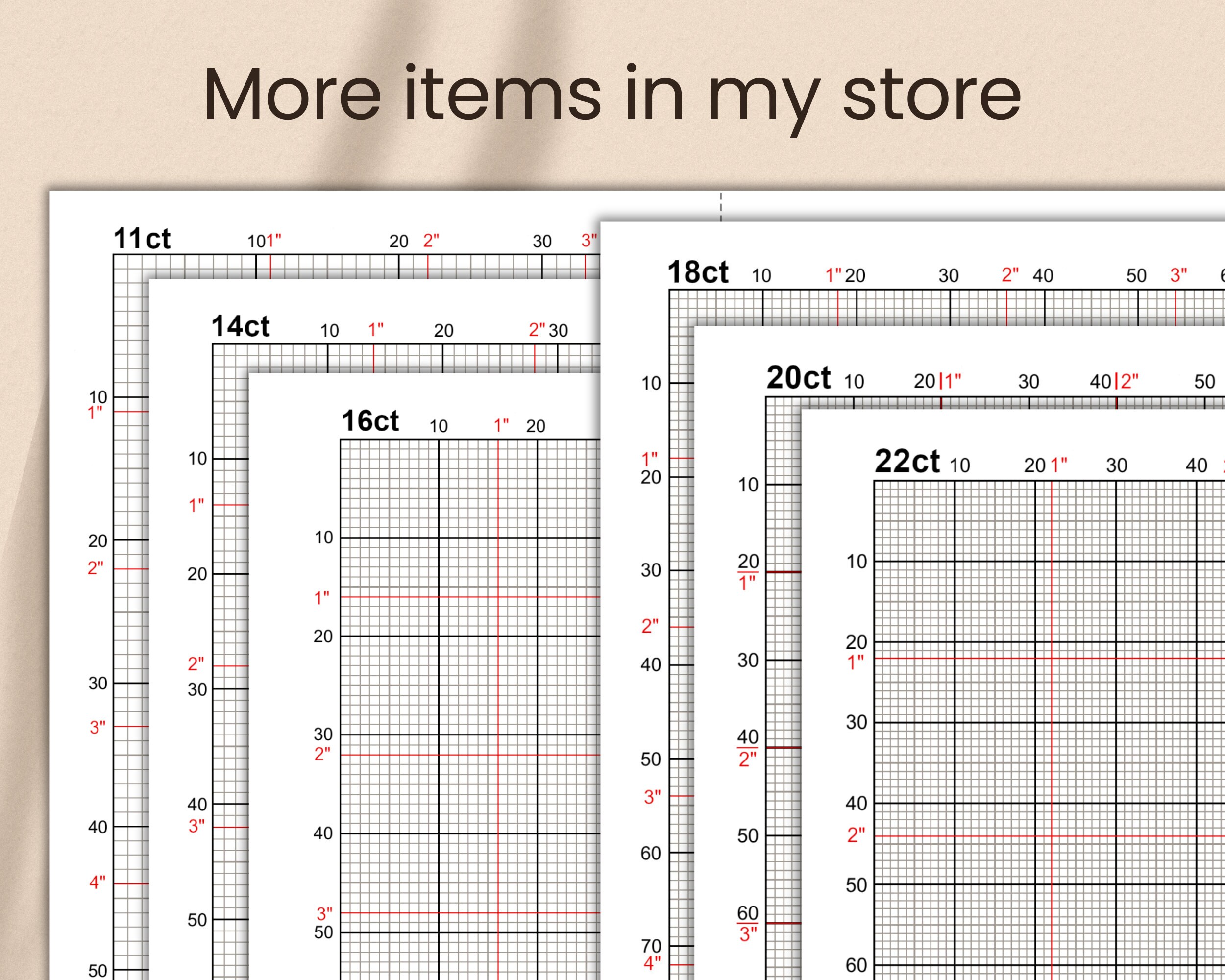 Minimalistic DMC Thread Inventory Sheet PDF, Printable Cross-stitch ...