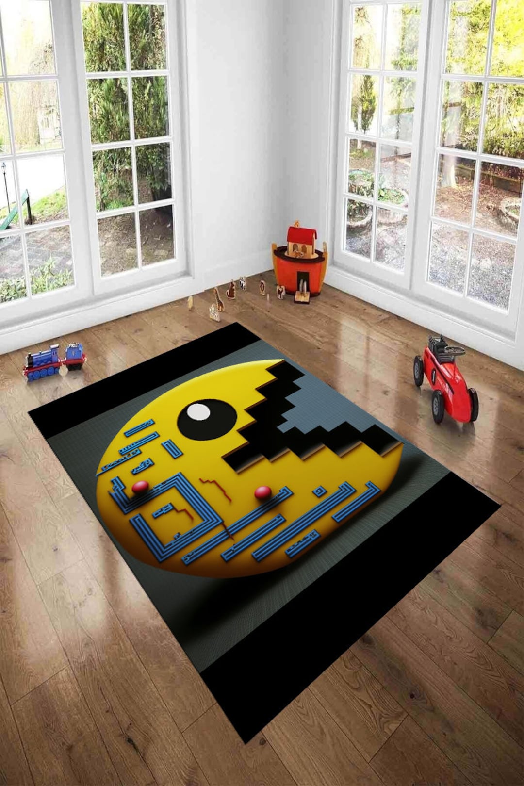 Retro Game Rug, Arcade Rug, Arcade Game Rug, Game Rug, Gaming Room Rug ...