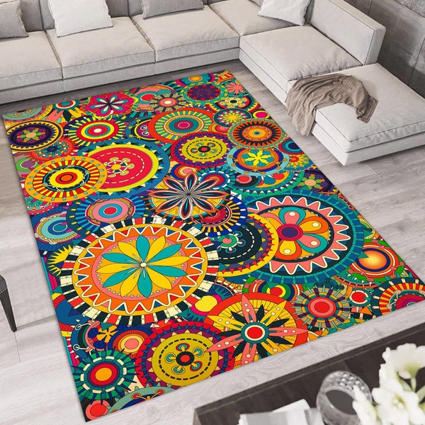 Mandala Rug - Etsy Australia