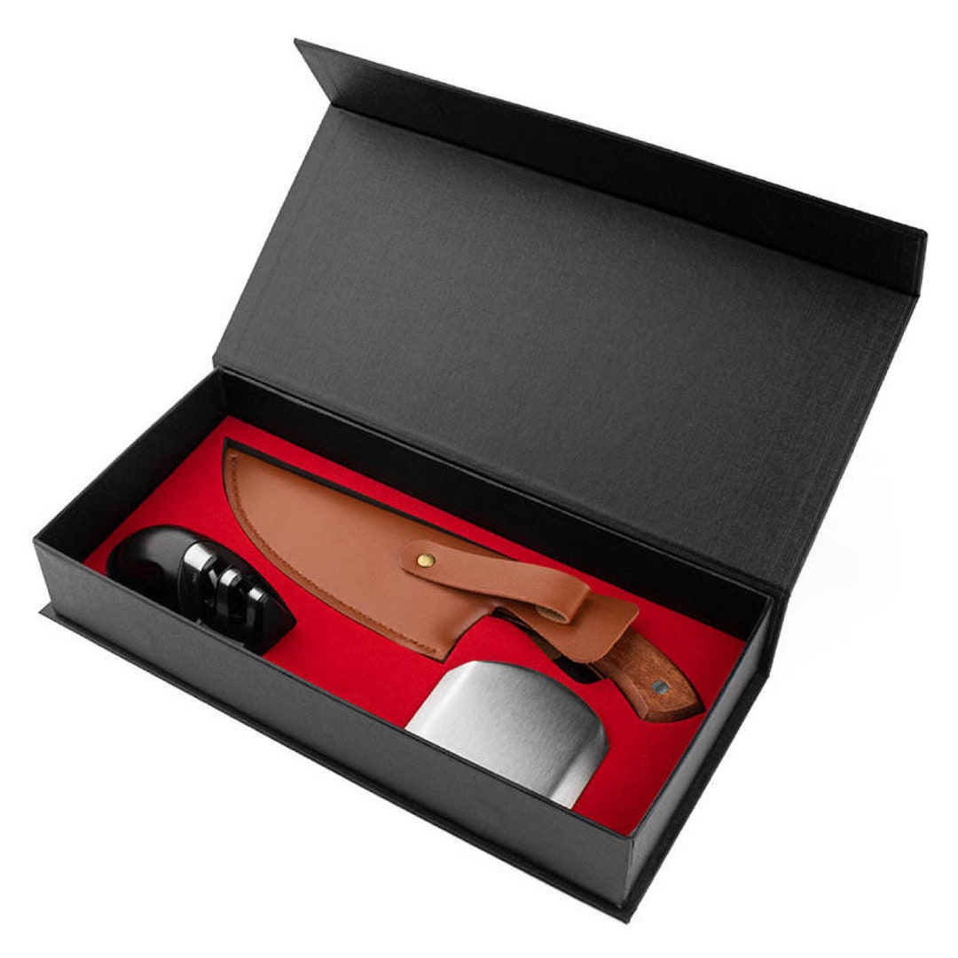 Kavkaz Viking Knife 4 Pieces Hand Forged Stainless Steel and Natural ...