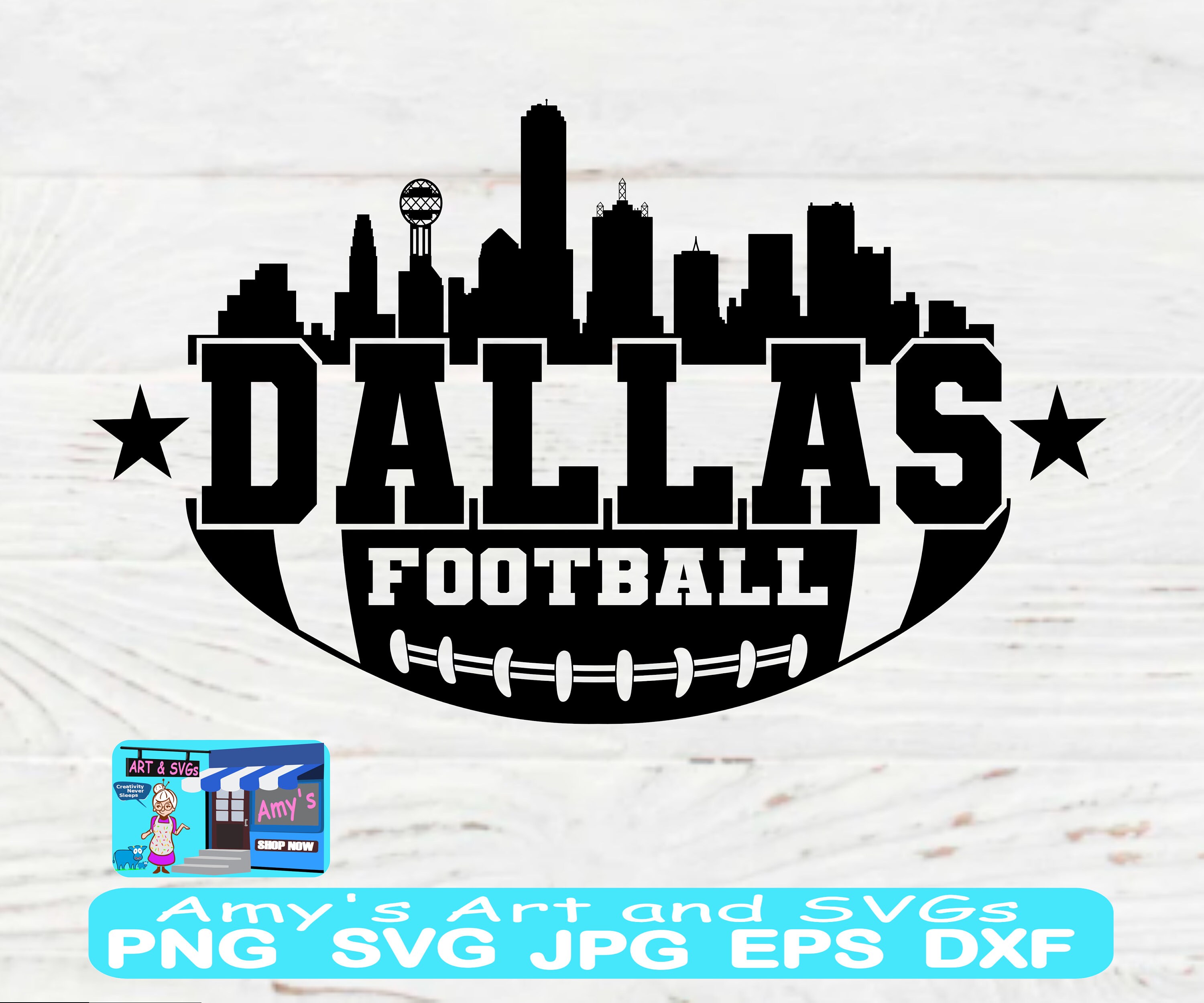 Dallas Football Svg, Dallas Football Players Svg, Dallas Fans Svg ...