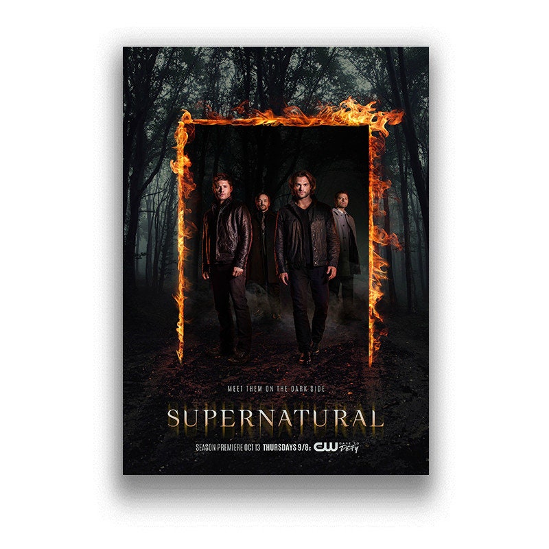 Supernatural Posters TV Play Series Supernatural Movie Nordic Poster ...