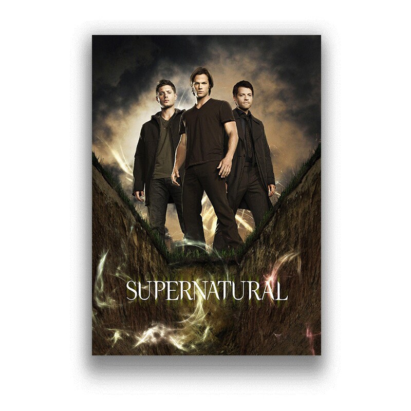Supernatural Posters TV Play Series Supernatural Movie Nordic Poster ...