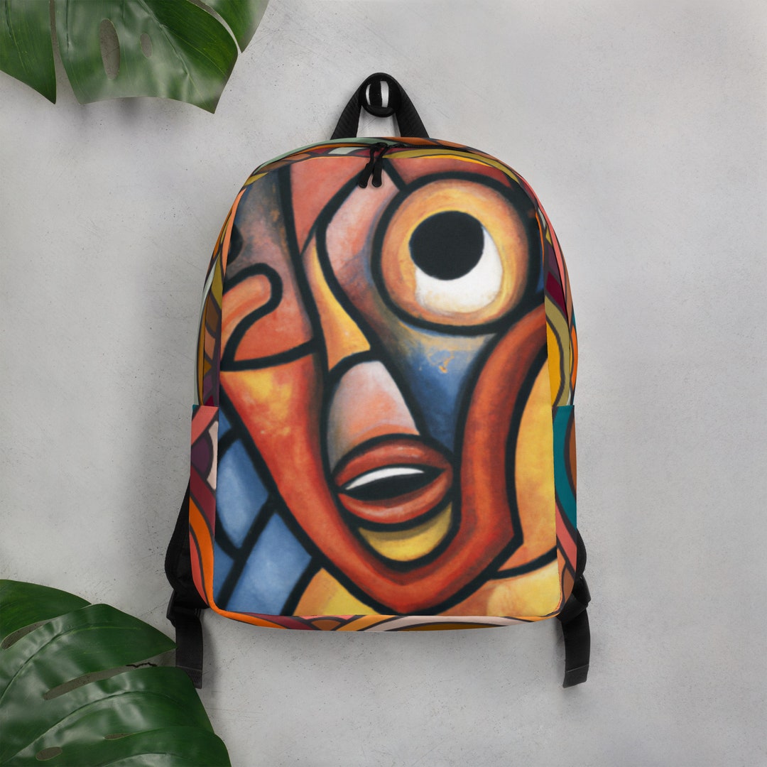Face of Emotions Backpack, Laptop Backpack, Graphic Backpack ...
