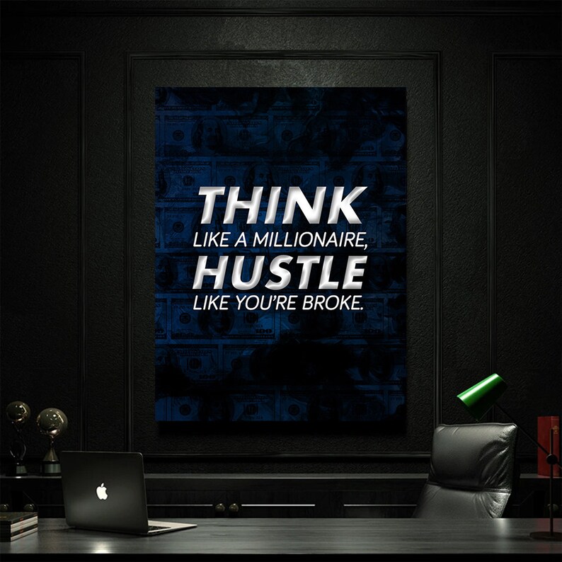 Motivational Printable Wall Art Bundle, Entrepreneur Wall Art ...