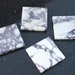 Calacatta Viola Marble Coasters Real Marble Set of 4 Pieces - Etsy