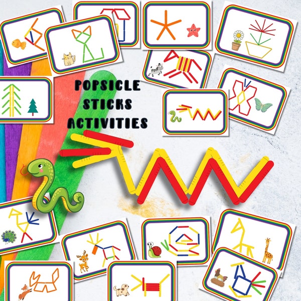 Popsicle Sticks - Etsy