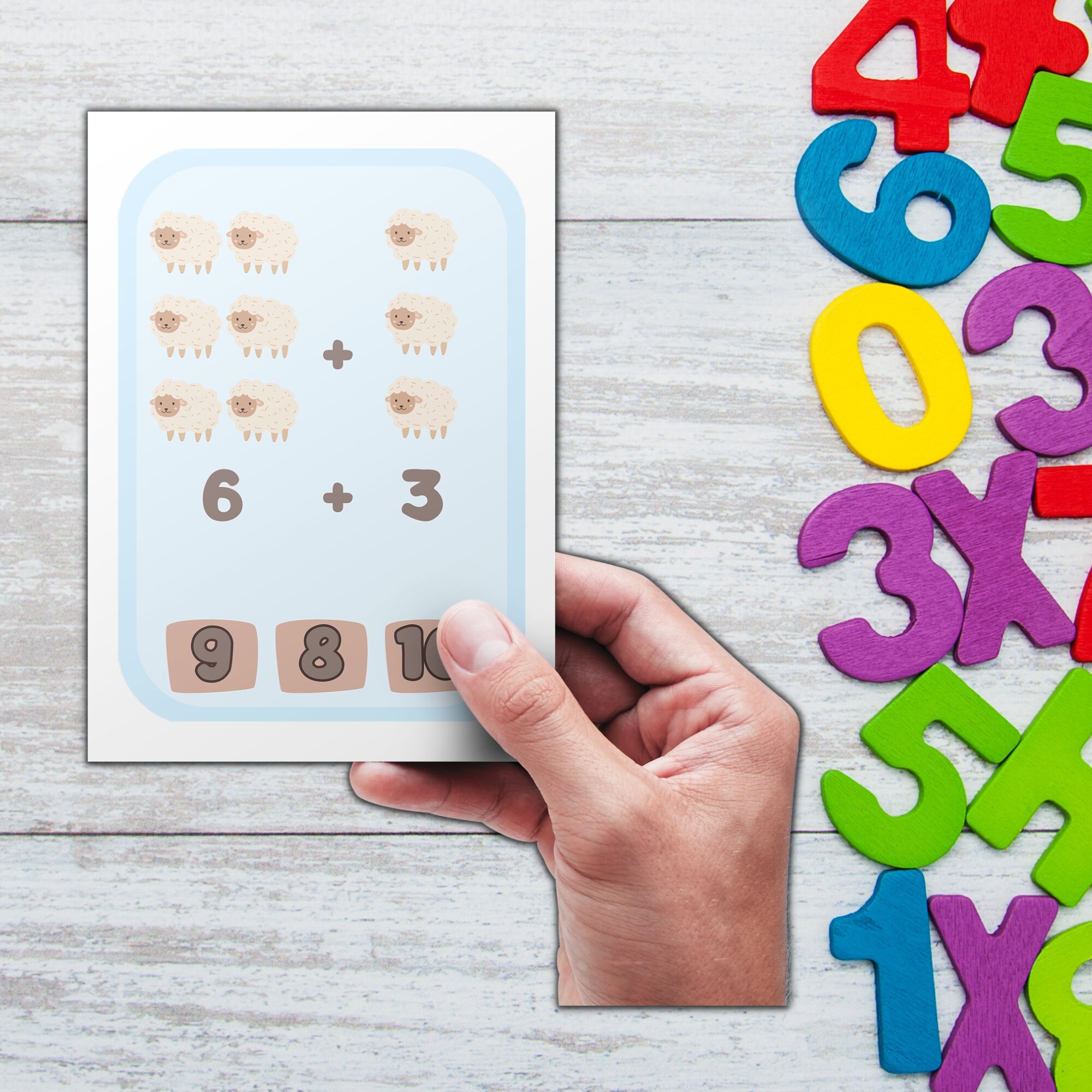 Addition Flash Cards/ Addition Clip Cards/ Addition - Etsy