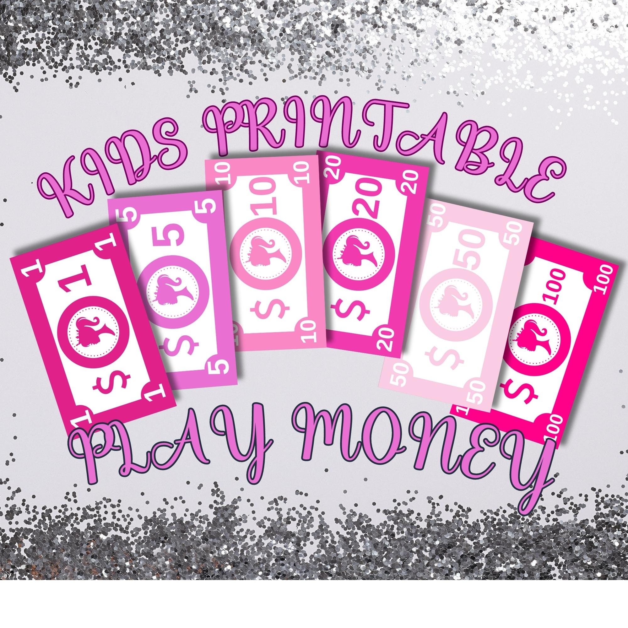 Barbie Play Money With Free Rhymes/play Money and Free Gift/play Money ...