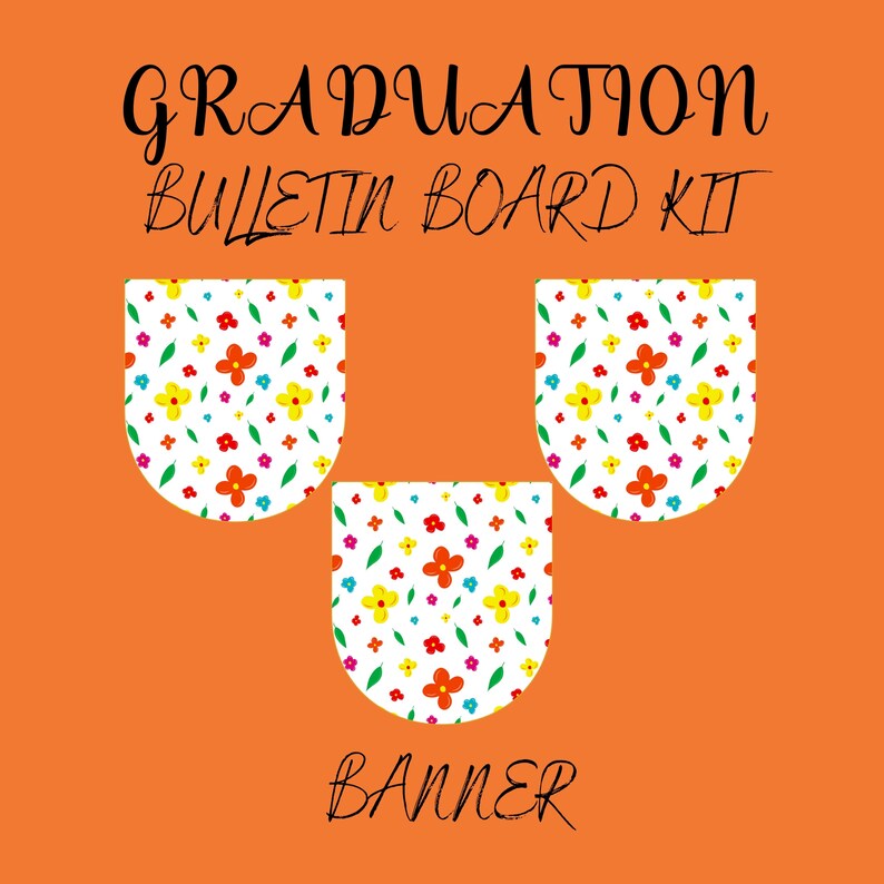 Graduation Bulletin Board Kit/graduation Bulletin Board/elementary ...