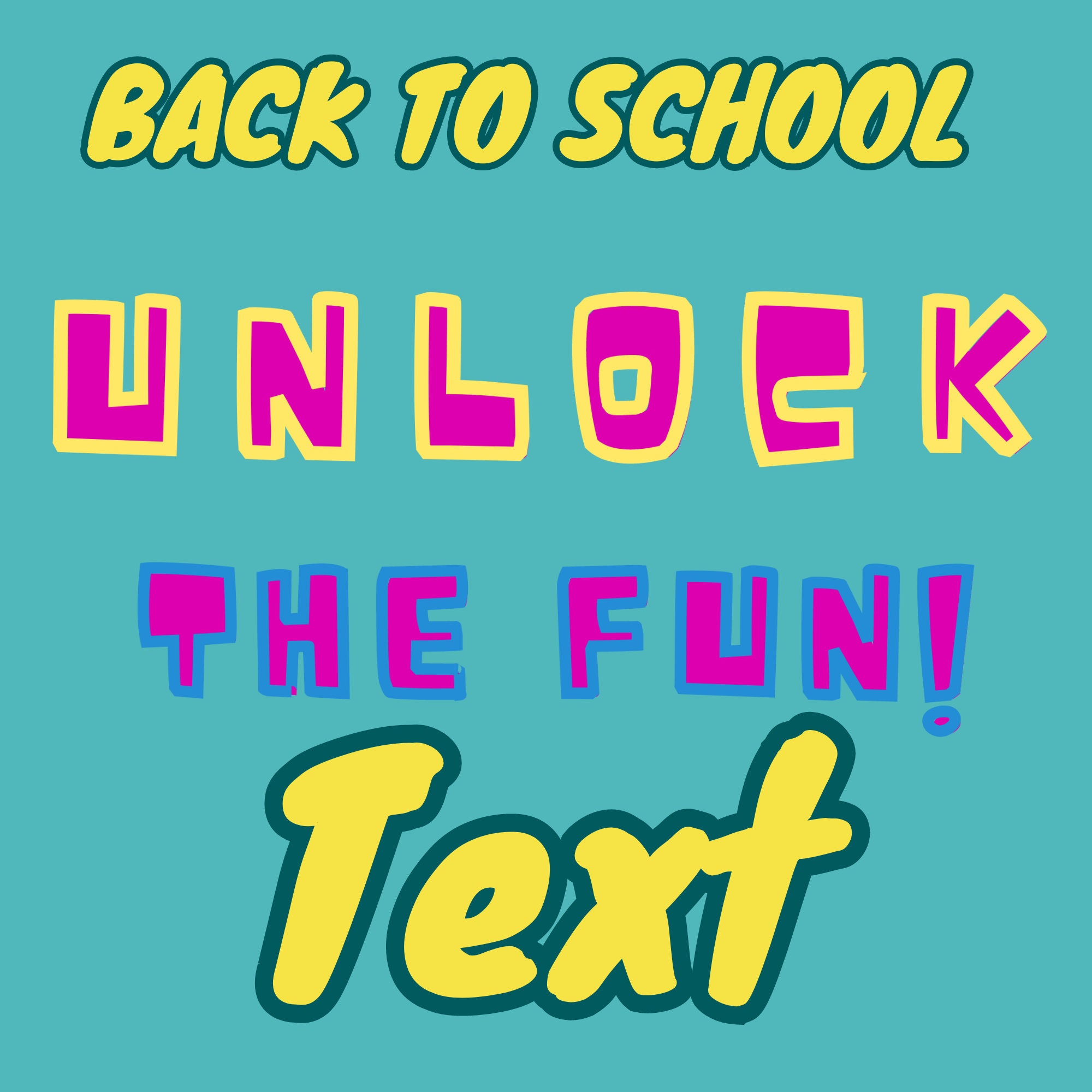 Back to School Bulletin Board Kit/back to School Bulletin Board ...