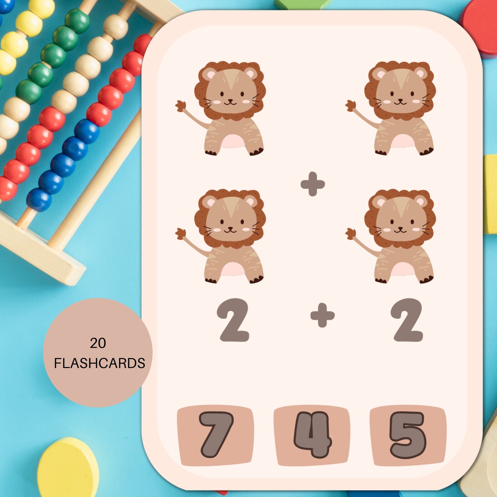 Addition Flash Cards/ Addition Clip Cards/ Addition - Etsy