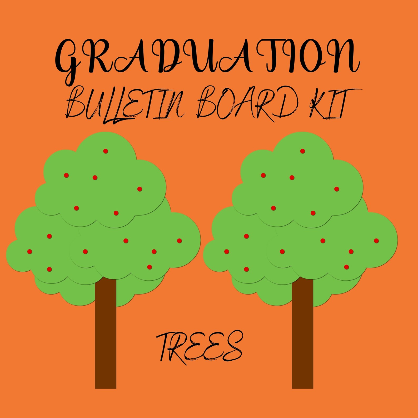 Graduation Bulletin Board Kit/graduation Bulletin Board/elementary ...