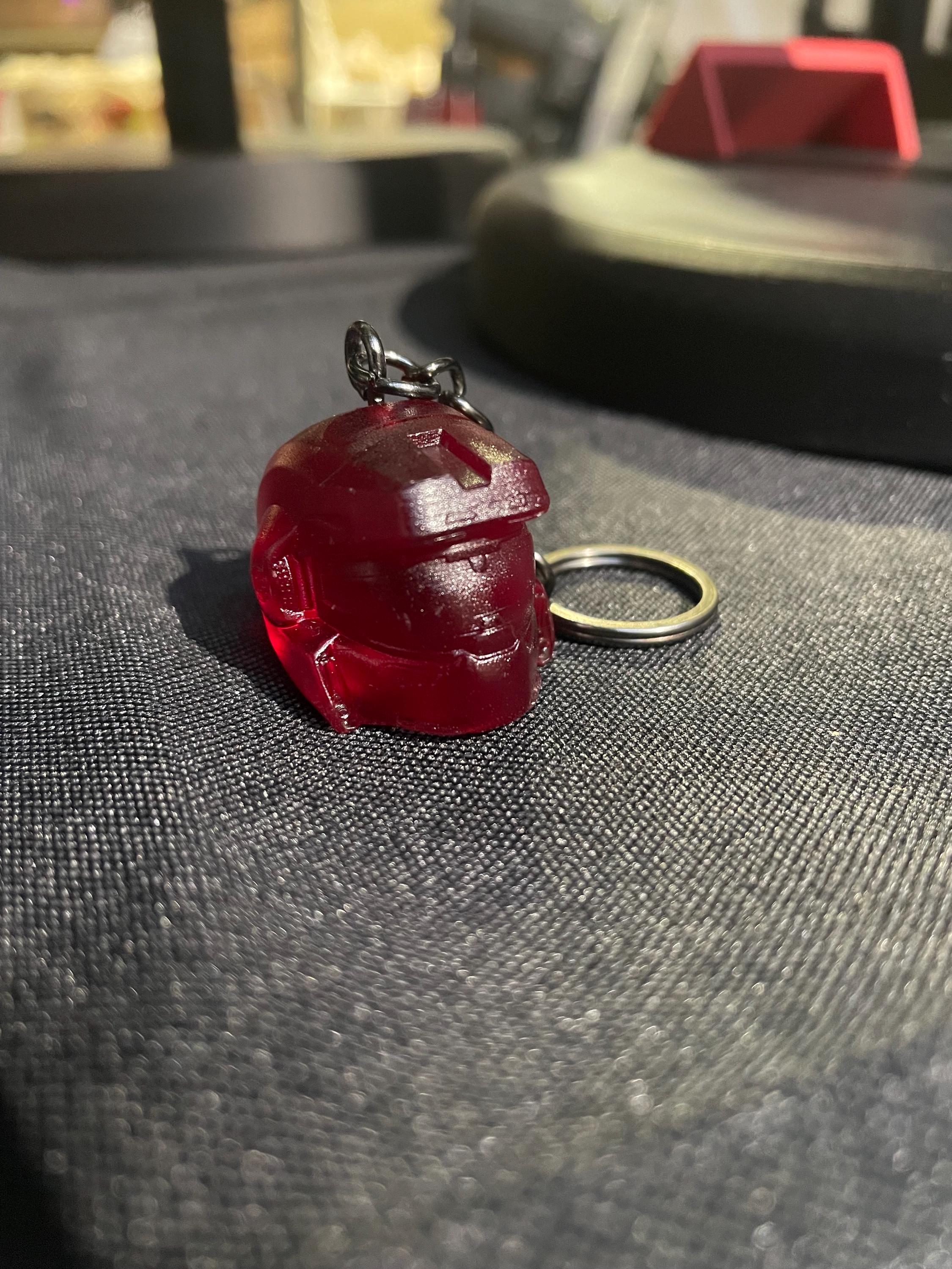 Halo Helmet Keychain - 3D Printed Fan Art - Etsy