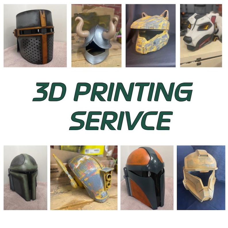 3D Printing Cosplay Service. - Etsy