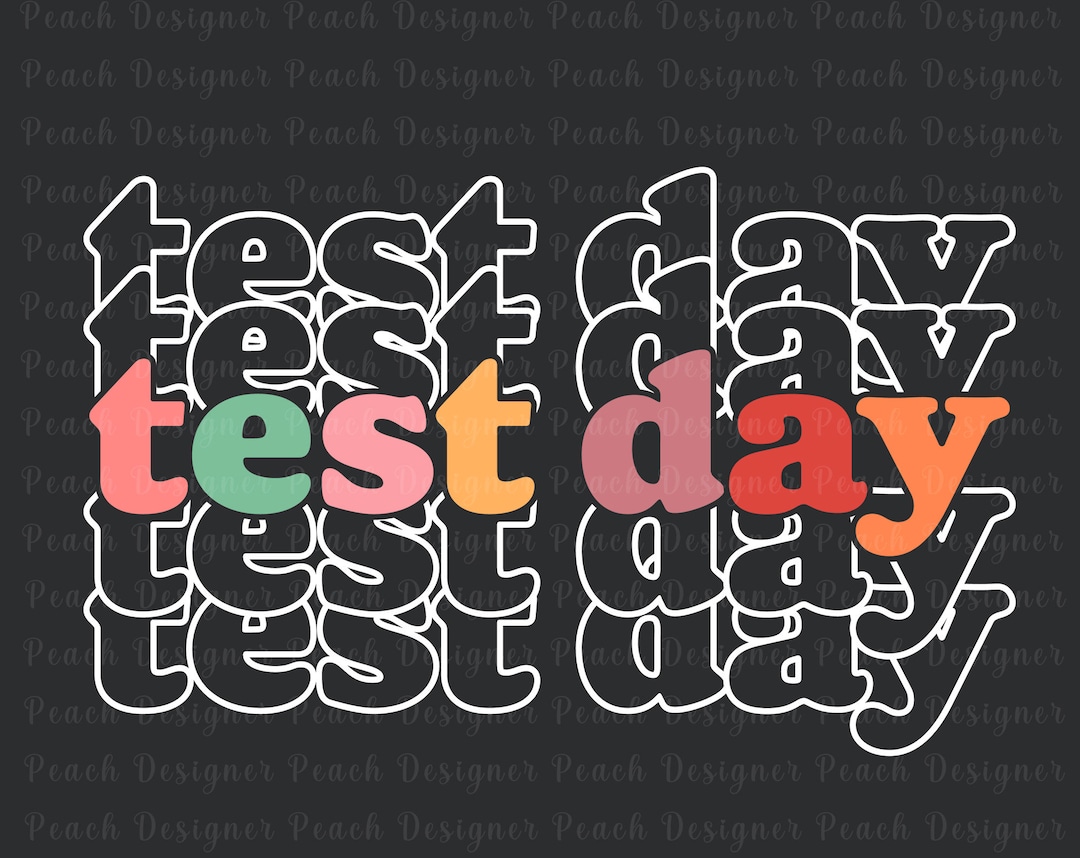 Test Day SVG, Testing Day Png, Teacher Life Svg, State Testing Svg ...