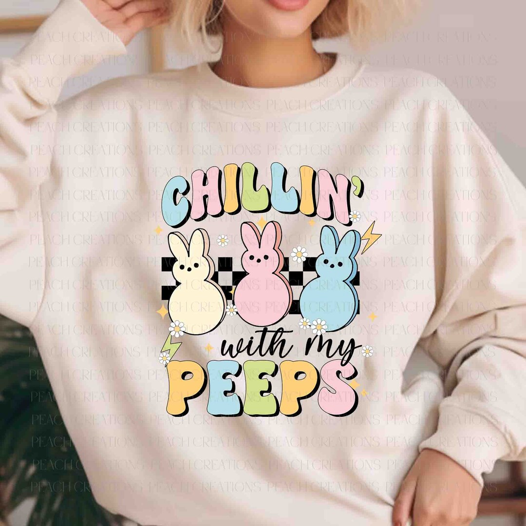 Teaching Peeps PNG, Easter Teacher Png, Chillin With My Peeps Png ...