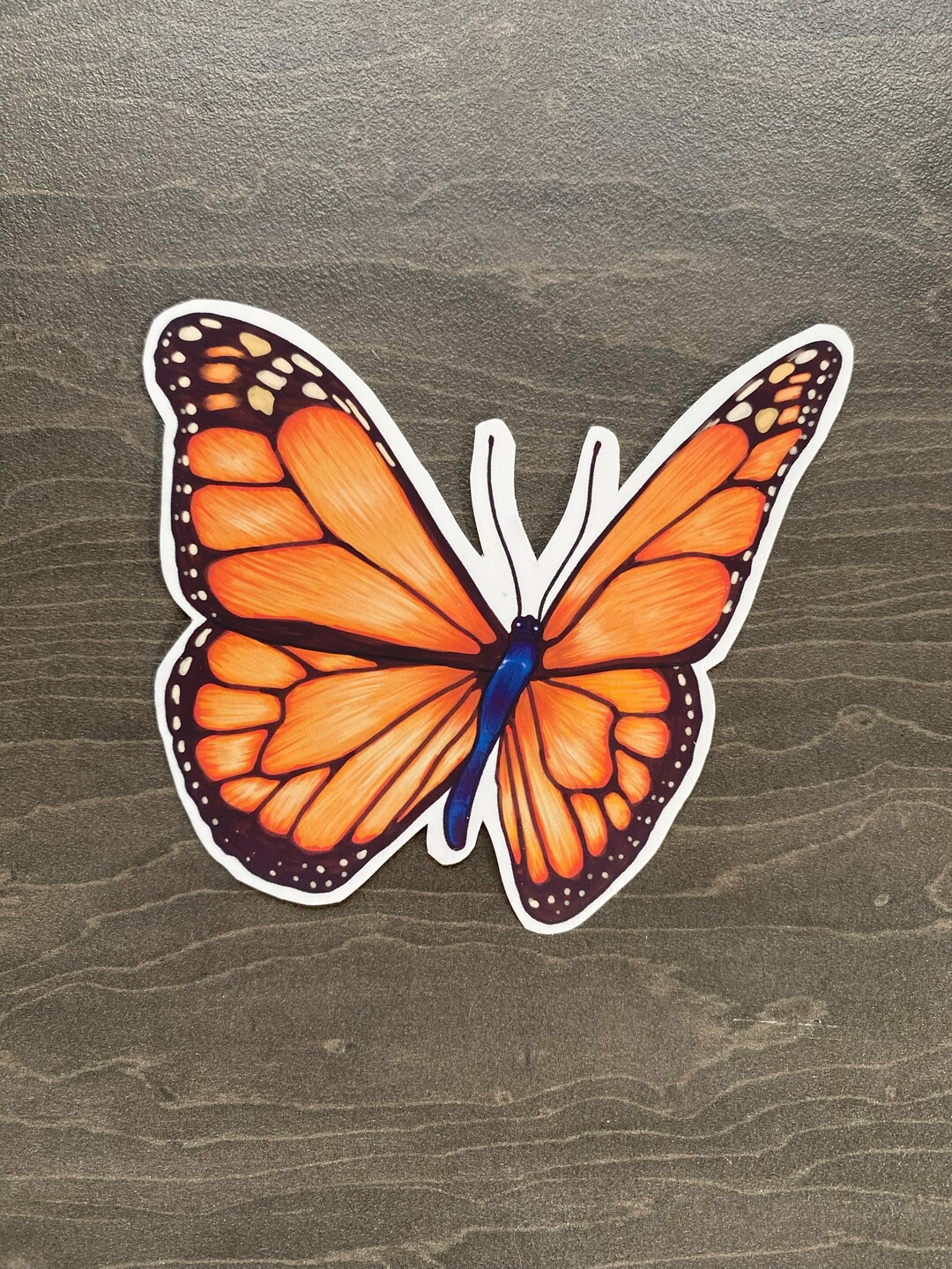 Monarch Butterfly Vinyl Sticker Bug Series Insect Sticker - Etsy