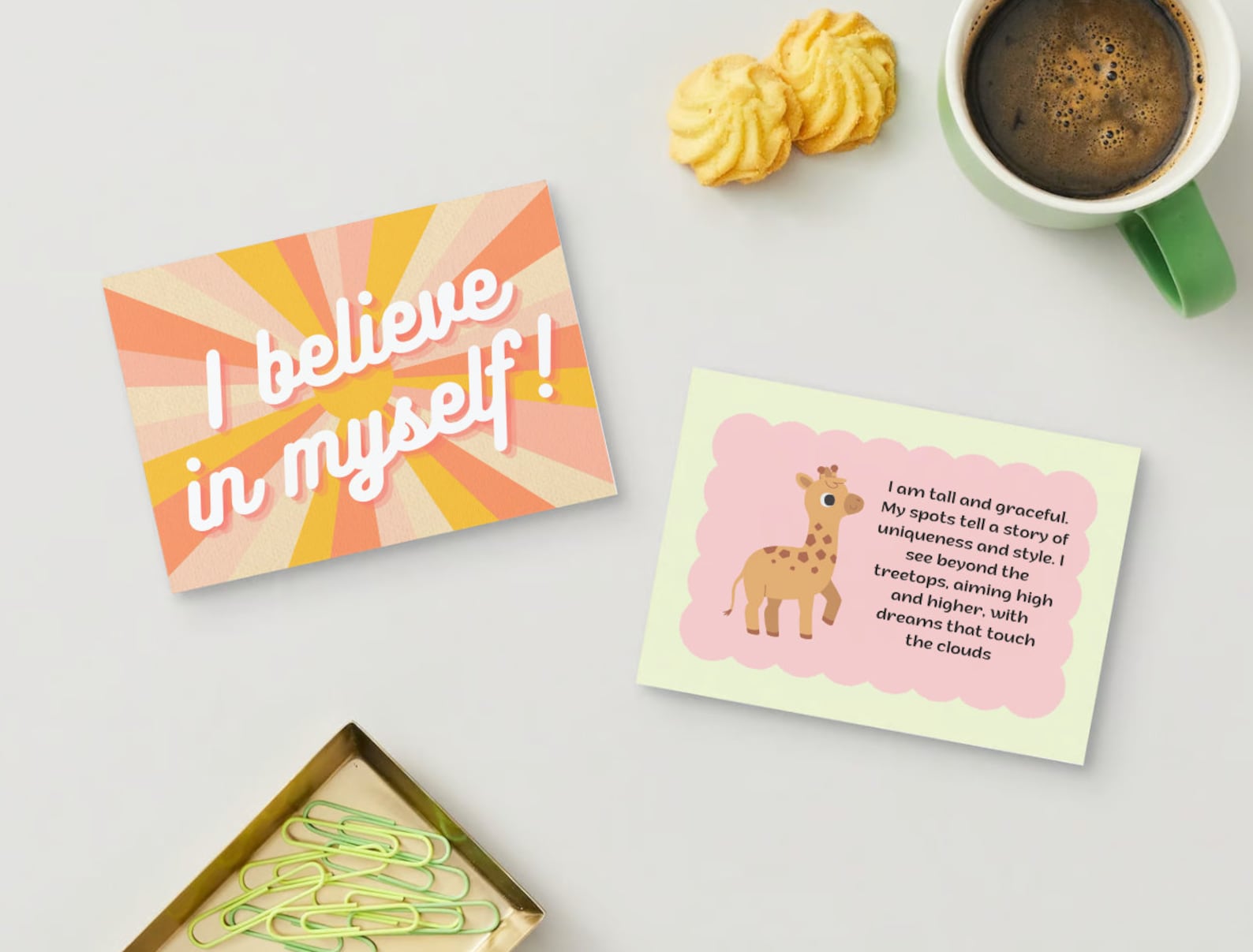 41 Affirmation Cards for Kids Motivational Cards Digital Download ...
