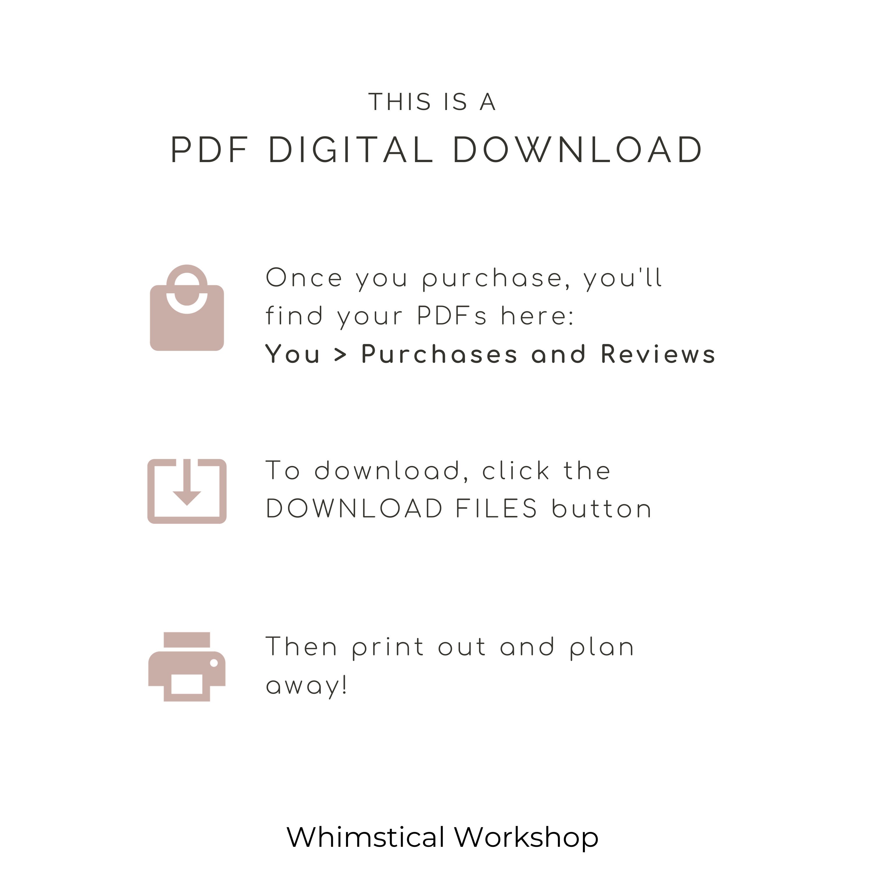 A5 Fall Planner Dashboard Printable Planner Cover Autumn - Etsy