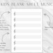 Printable Kids Sheet Music Blank Music Paper Treble Clef Music Sheets ...