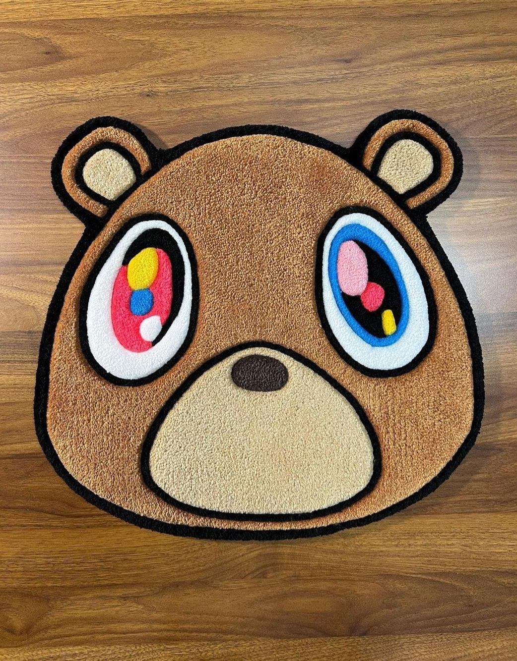 Kanye West Hand Tufted Rug Graduation Bear Custom Rug Customized Gift ...