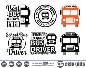 School Bus Driver Svg Word Art Svg Dxf Eps Png Cut File Subway Art ...
