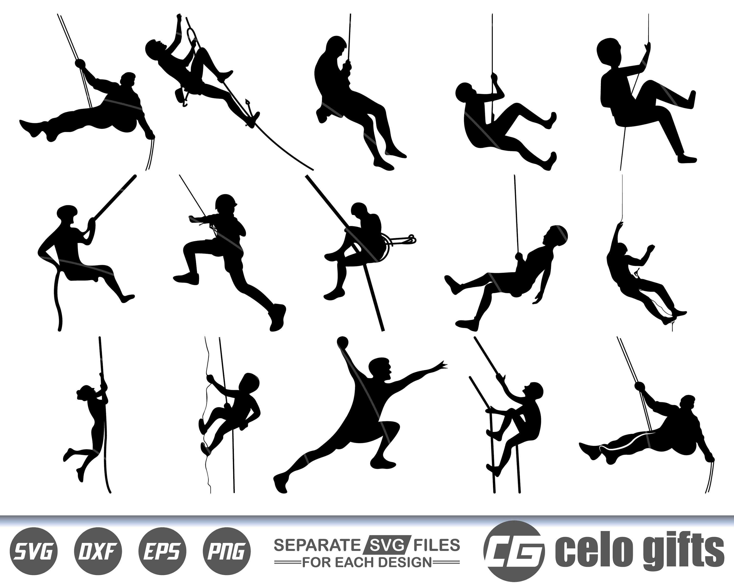 Climbing SVG, Mountain Svg, Alpinist Svg, Rock Climbing Vector, Cricut ...