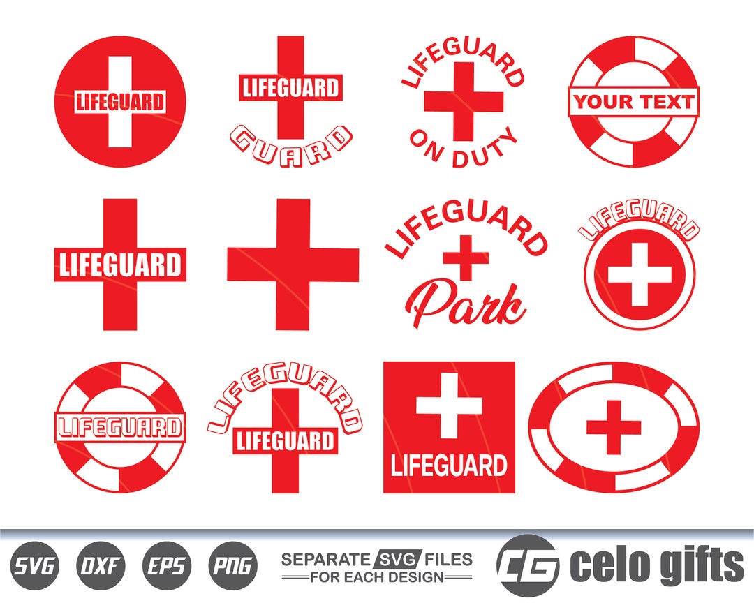 Lifeguard SVG, Lifeguard Vector, Cricut File, Clipart, Silhouette ...