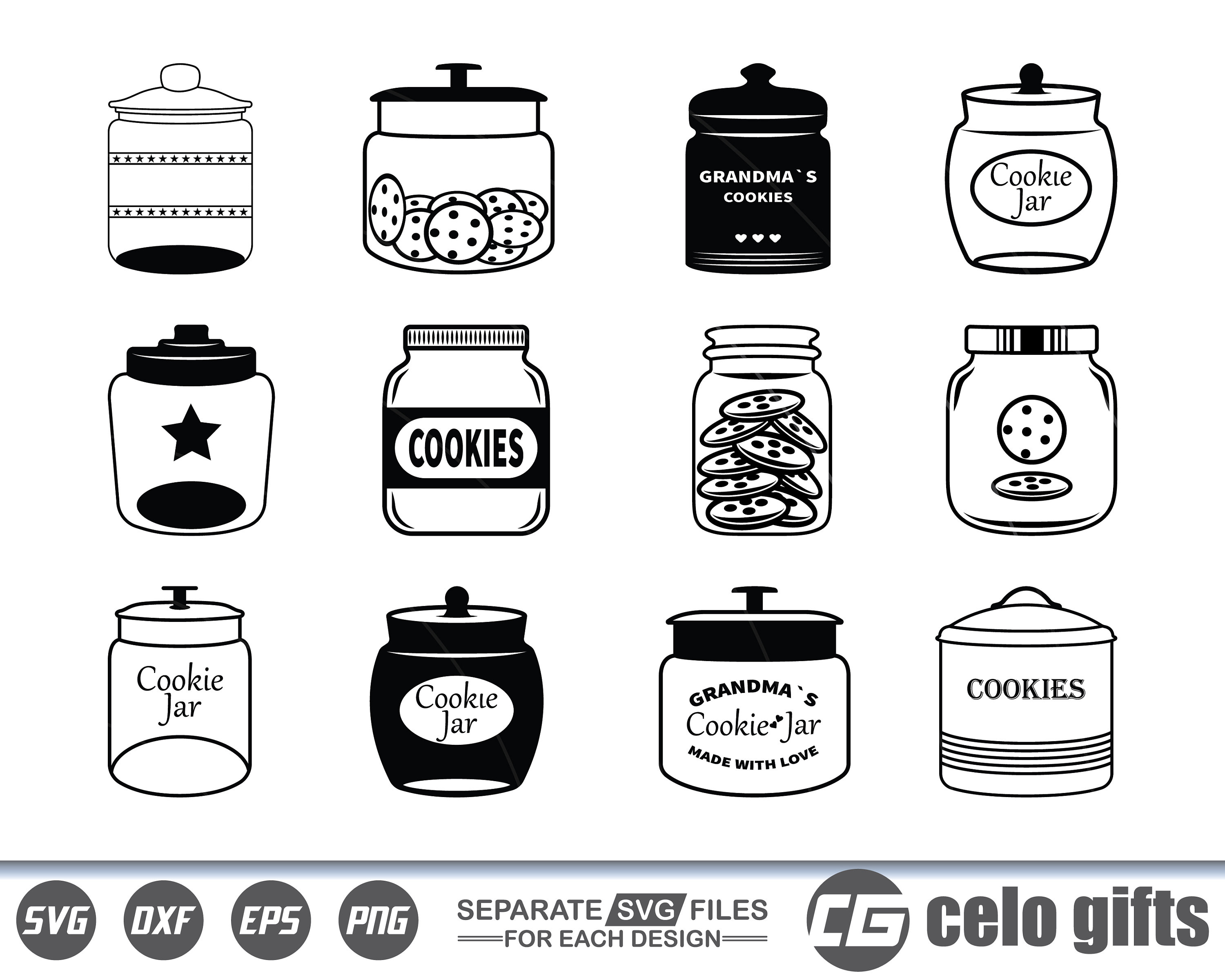 Cookie Jar Vector