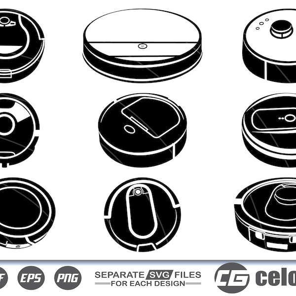 Robot Clipart - Etsy