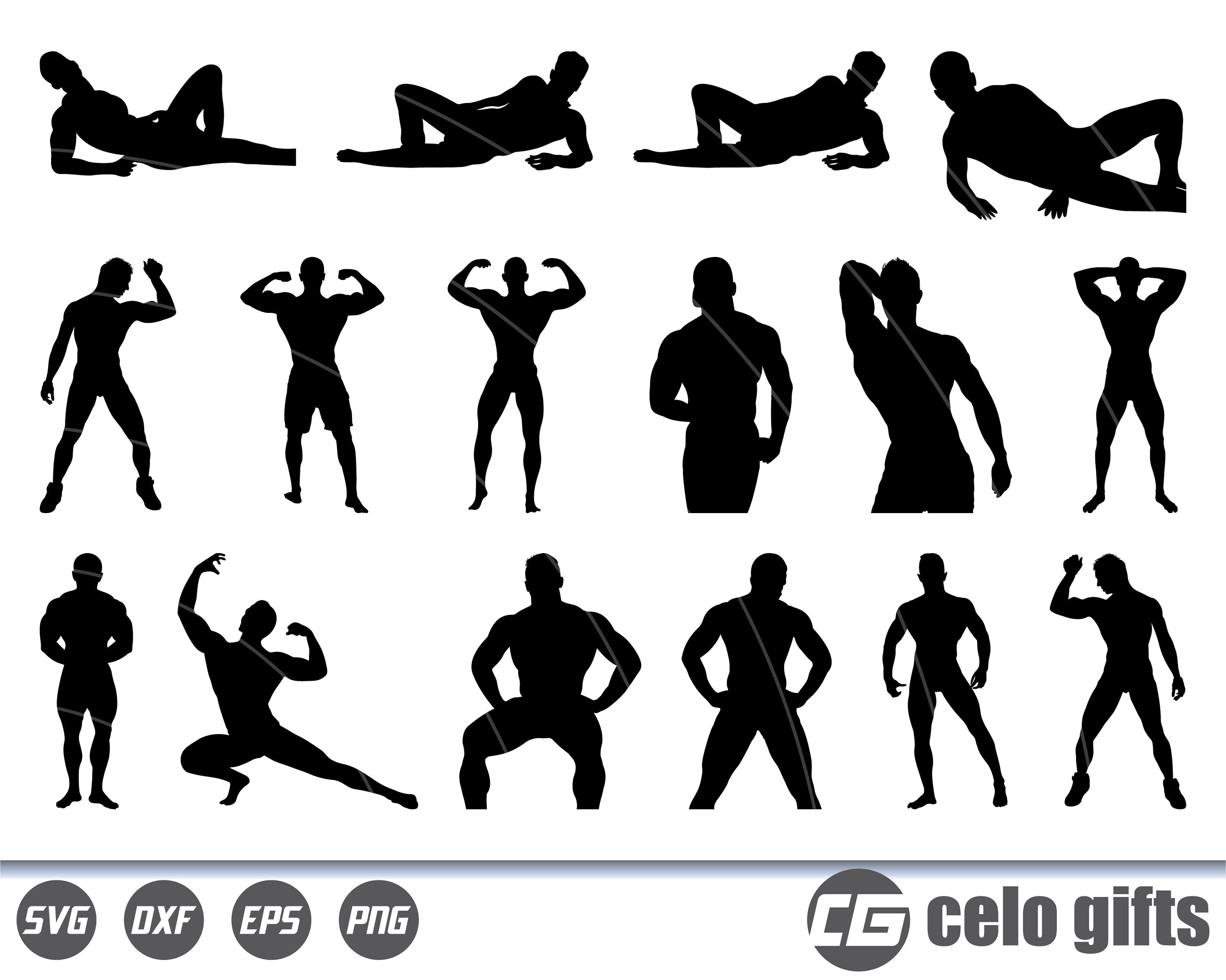 Sexy Man Svg Sexy Man Vector Cricut File Clipart Silhouette Cuttable Design Dxf Png And Eps
