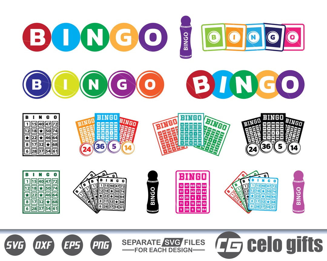 Buy Bingo SVG, Bingo Card Svg, Bingo Balls Svg, Bingo Vector, Cricut ...