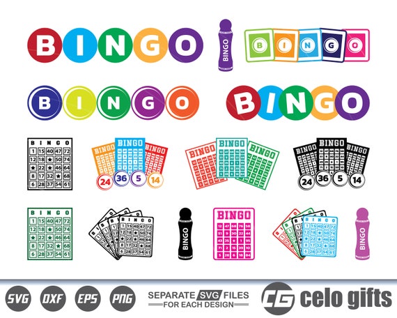 Bingo SVG, Bingo Card Svg, Bingo Balls Svg, Bingo Vector, Cricut File ...