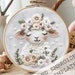Sheep Hand Embroidery Pattern, Digital Download Embroidery, Animals ...