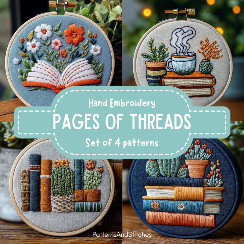Stitching Book Club - Etsy