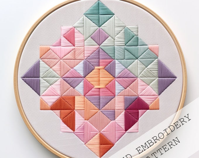 Circle Open Embroidery Pattern - Etsy Canada