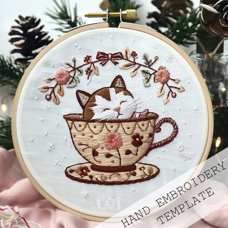 Teacup Painting Pattern - Etsy