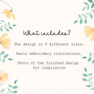 Floral Window Embroidery Pattern: Beginner DIY Design, Printable ...