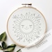 Sun Embroidery Pattern, the Sunshine Hoop, PDF Pattern, Beginner Embroidery, DIY Embroidery Art ...