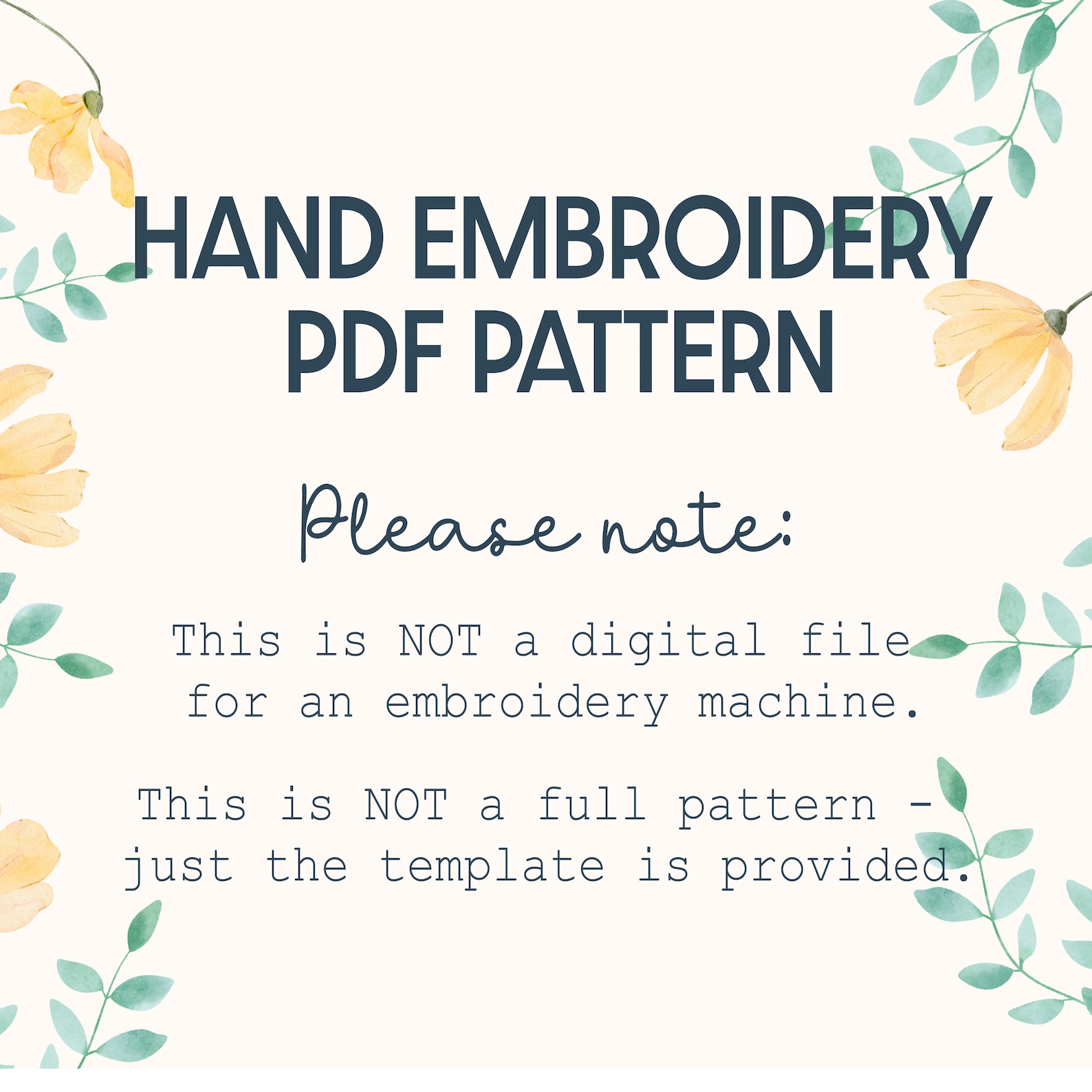 Floral Chicken Embroidery Pattern, PDF Pattern, Hen & Hare, Beginner ...