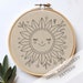 Sun Embroidery Pattern, the Sunshine Hoop, PDF Pattern, Beginner ...