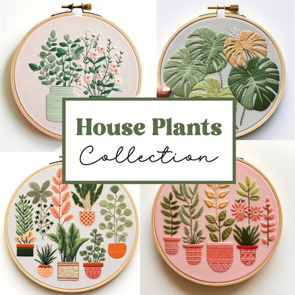 Plant Embroidery - Etsy