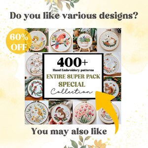 Floral Embroidery Pattern Embroidery, Boho Flowers, Embroidery Pattern ...