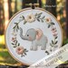 Elephant Hand Embroidery Patterns, Elephant Pattern, Hand Embroidery ...