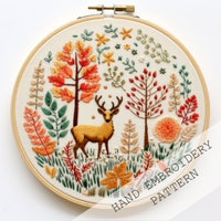 Woodland Embroidery - Etsy