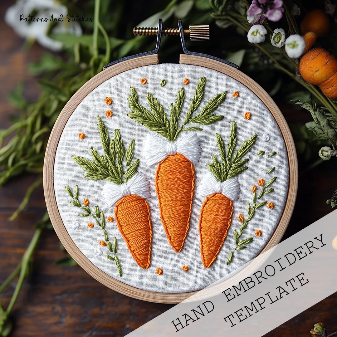 Coquette Carrots PDF PATTERN, Carrot Bouquet, Beginner Friendly, Easy ...