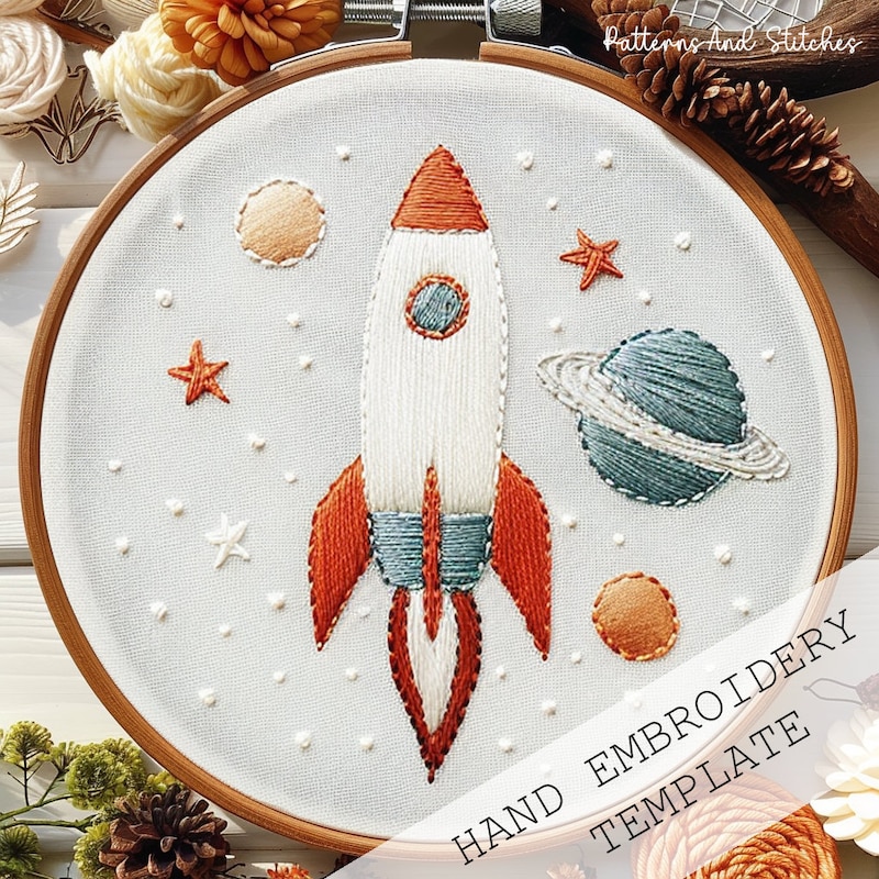 Space Embroidery - Etsy