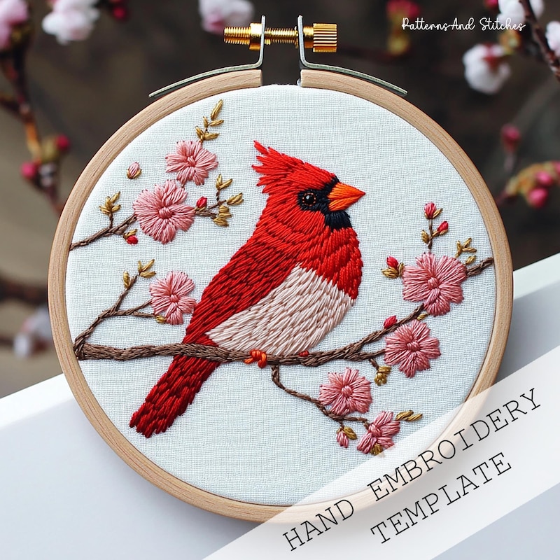 Cardinal Pattern - Etsy